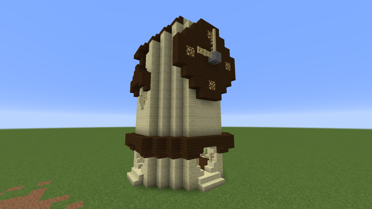 Little Clock House Minecraft Map