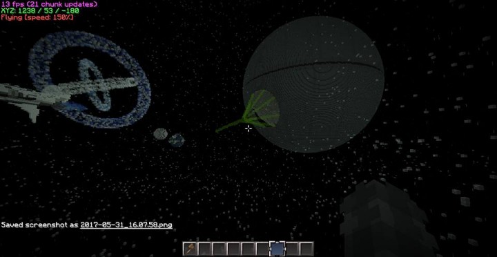 Death Star Minecraft Map