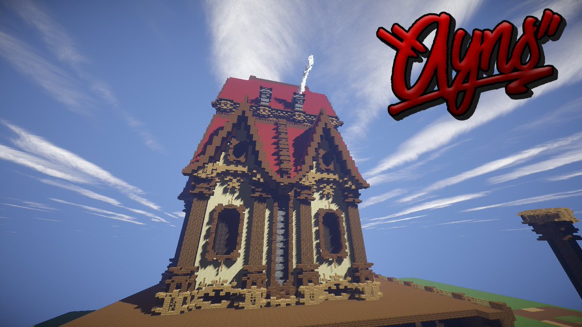 Mega build - house + train Minecraft Map