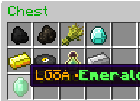 Colorful Item Names Minecraft Texture Pack