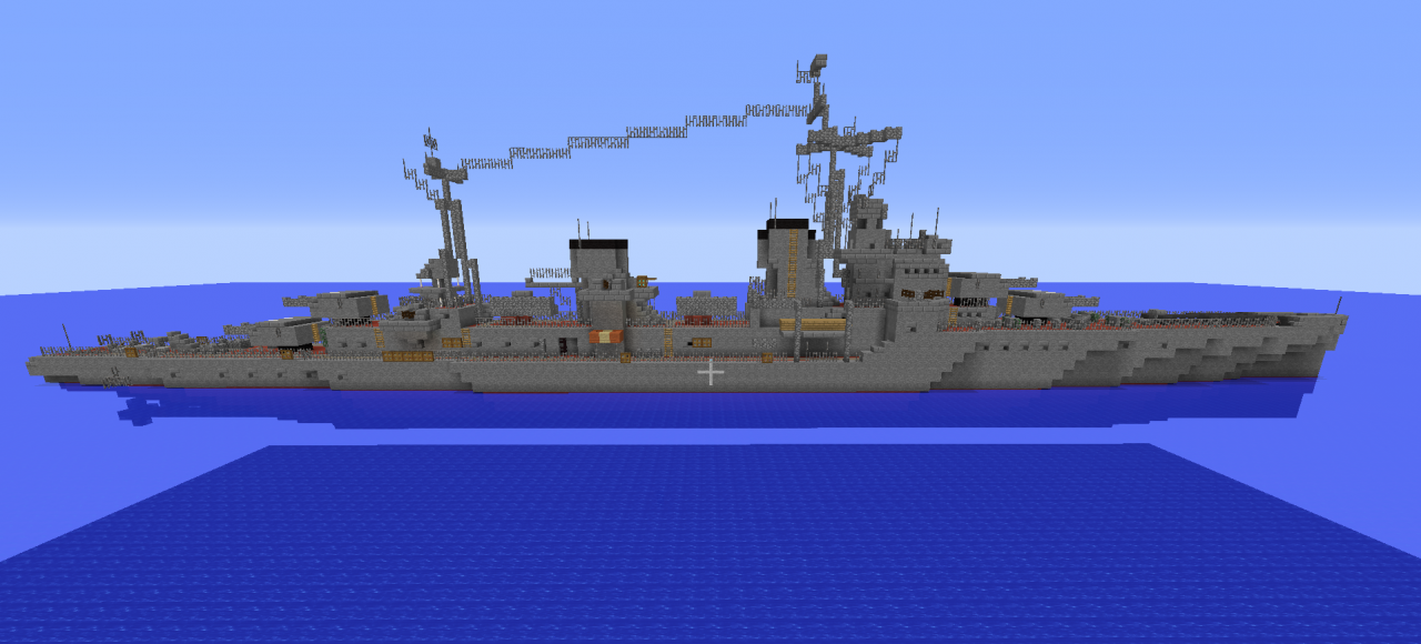 Project 47 Destroyer Khabarovsk Minecraft Map