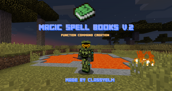 Magic Spell Books Datapack Minecraft Data Pack