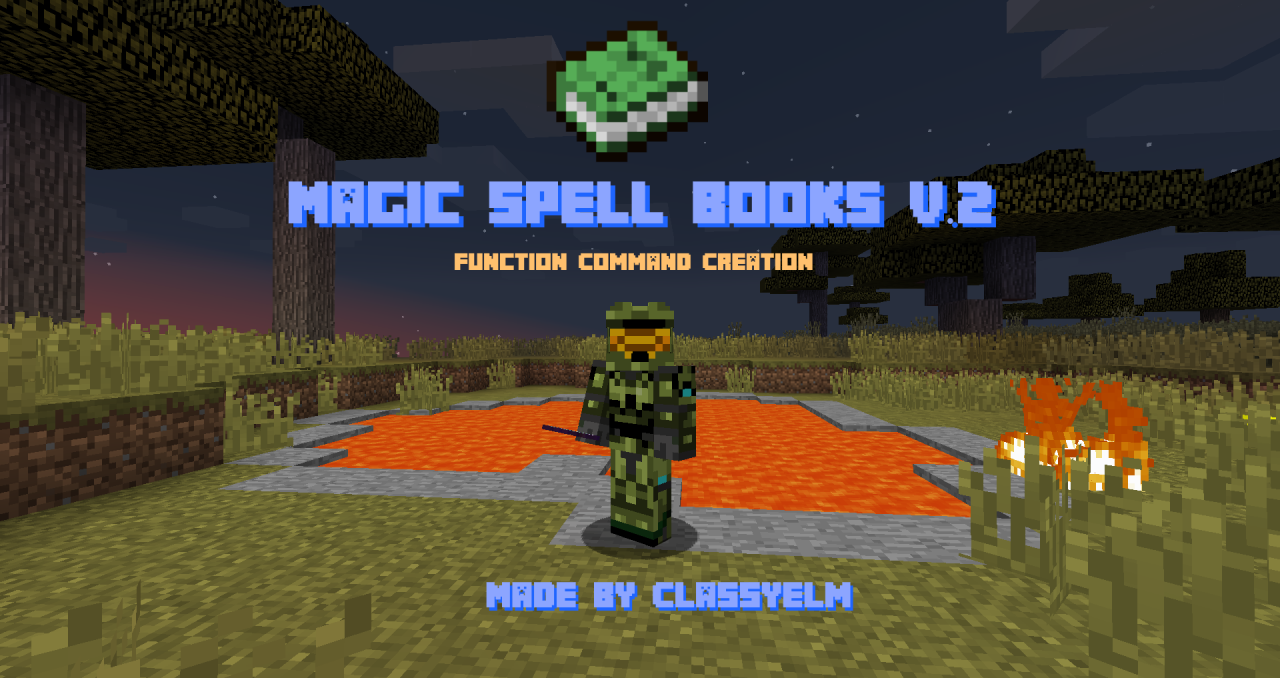 Magic Spell Books Datapack Minecraft Data Pack