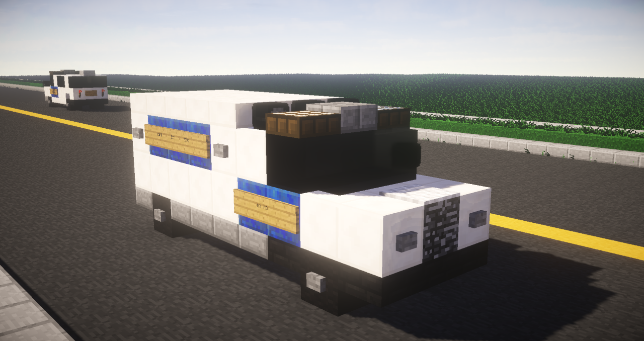 NYPD Van Minecraft Map