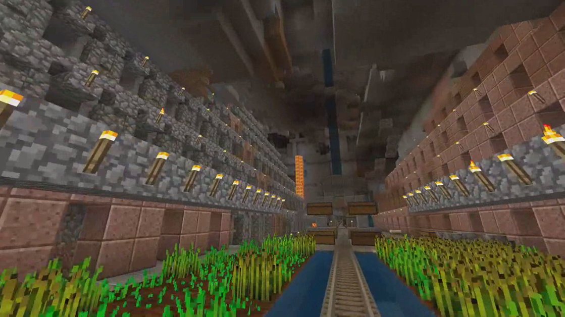 Bedrock Edition - Survival - Epic Strip Mine Minecraft Map