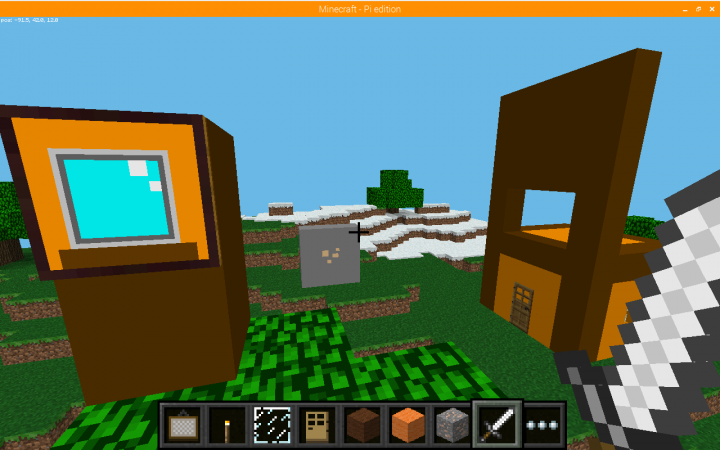 Minecraft Plastic Edition for the Raspberry Pi 3 Minecraft Mod