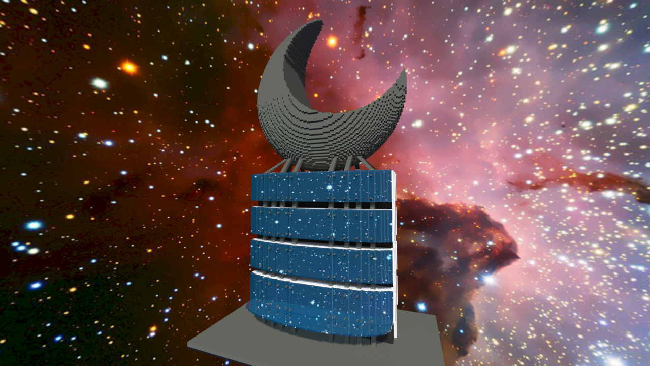 Crescent moon club - Ultraskyscraper Minecraft Map