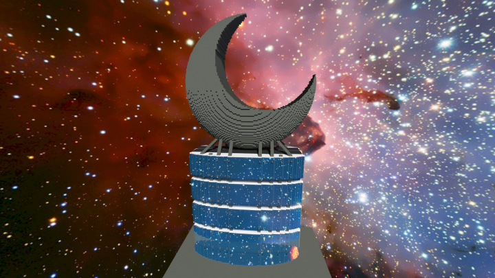 Crescent moon club - Ultraskyscraper Minecraft Map