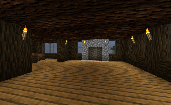 Shingle-Style Lake House Minecraft Map