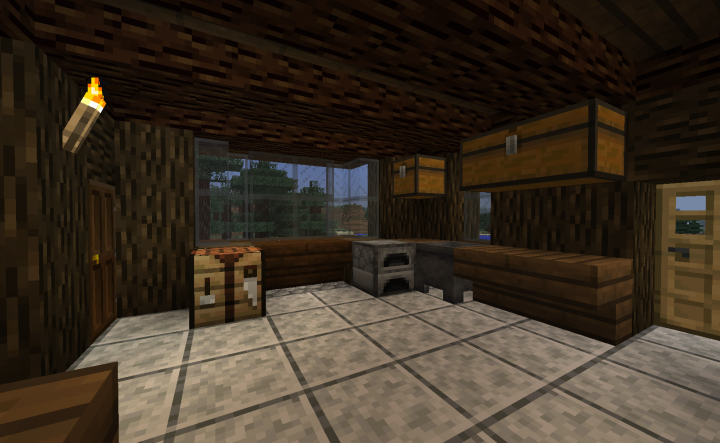 Shingle-Style Lake House Minecraft Map