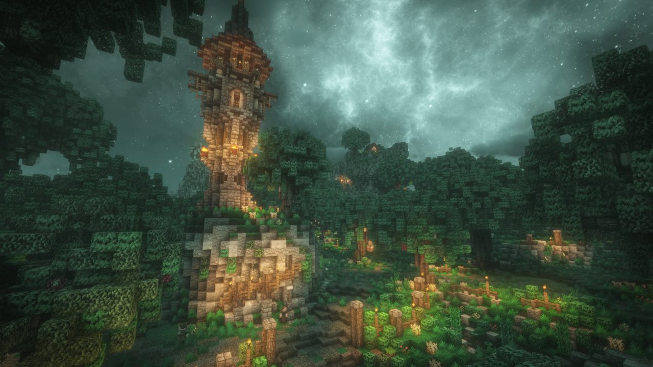 MysticRunes Gallery - Spring Meadow - road Minecraft Map