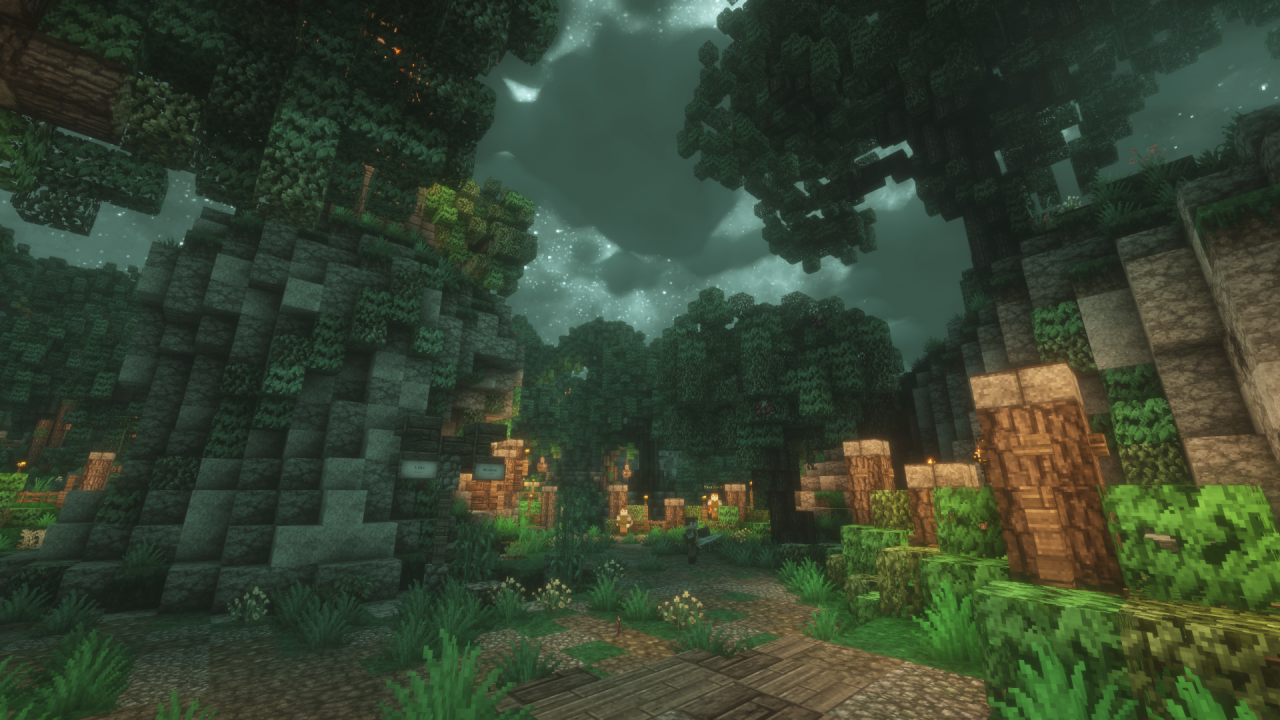 MysticRunes Gallery - Spring Meadow - road Minecraft Map