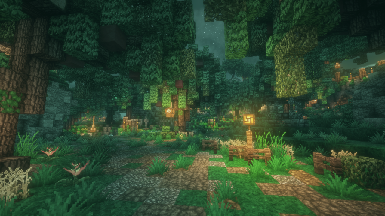 MysticRunes Gallery - Spring Meadow - road Minecraft Map