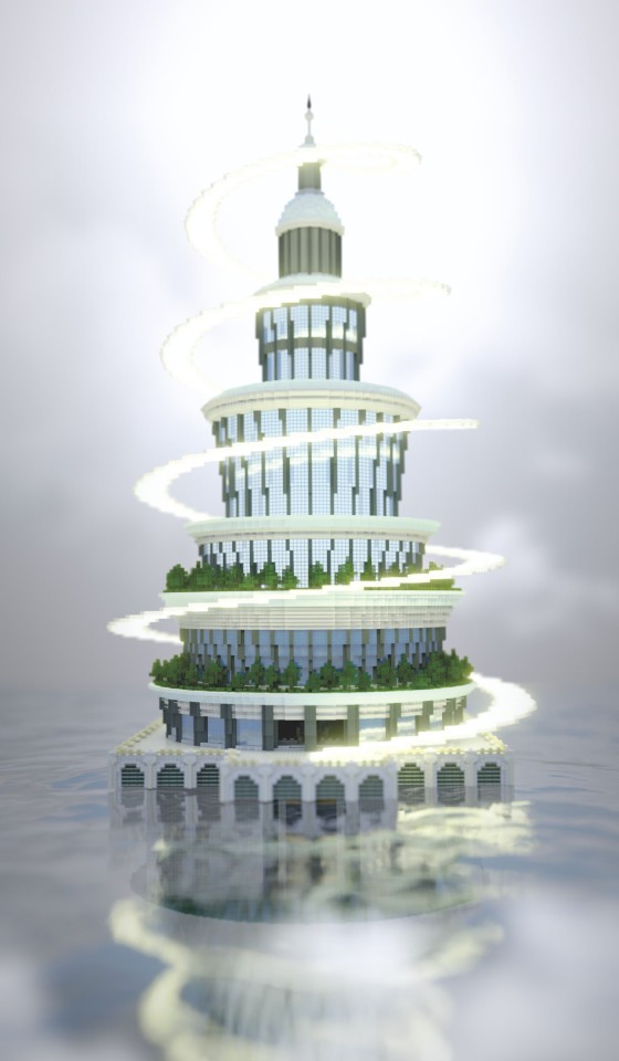 Temple Of Sea (From Pokemon) Minecraft Map