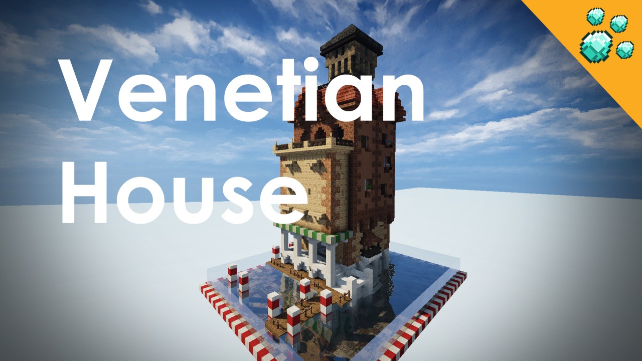 Venetian house Minecraft Map