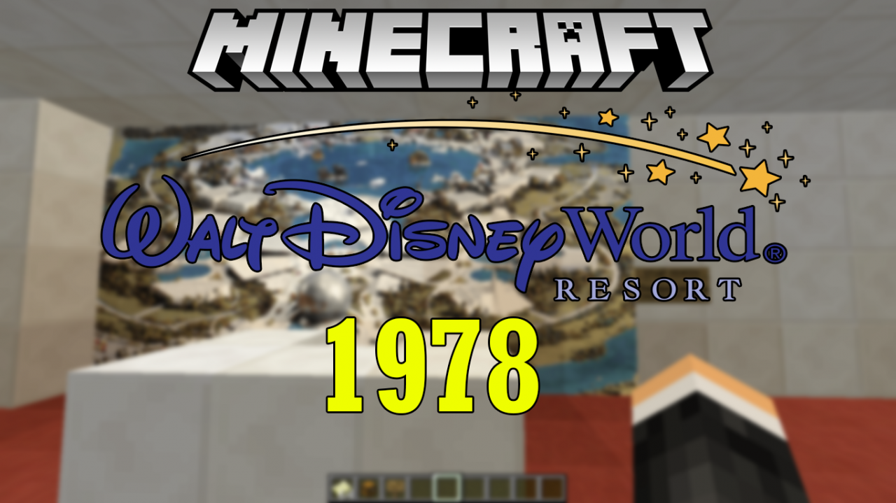 Walt Disney World - (1978) Minecraft Map