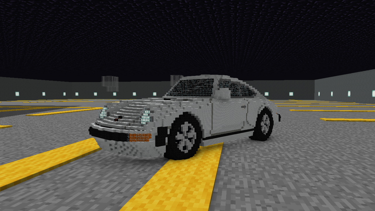Porsche 911 2.7 Minecraft Map