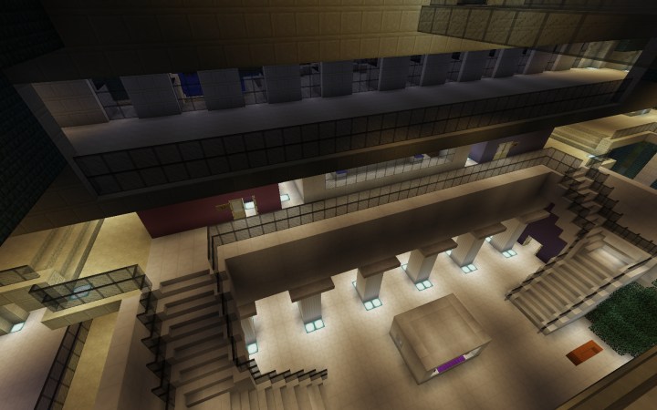 MI6 Building in London - inside and out Minecraft Map