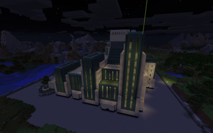 MI6 Building in London - inside and out Minecraft Map