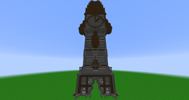Builds statues and structures Minecraft Map