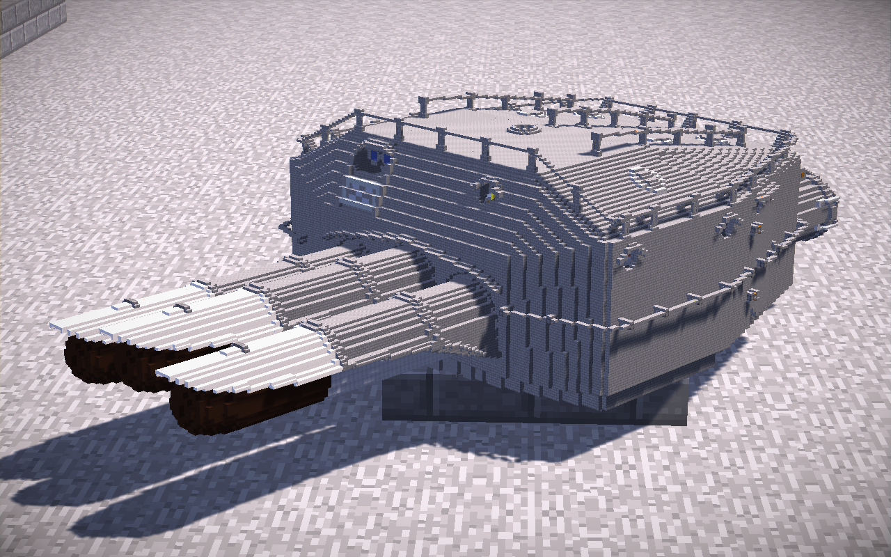 Fubuki-class destroyer "Fubuki" Minecraft Map
