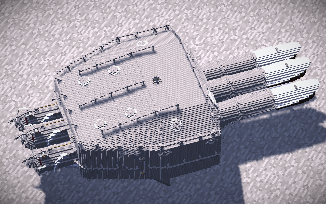 Fubuki-class destroyer "Fubuki" Minecraft Map