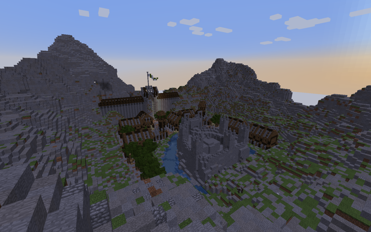 Spawn area for an upcoming server! Minecraft Map