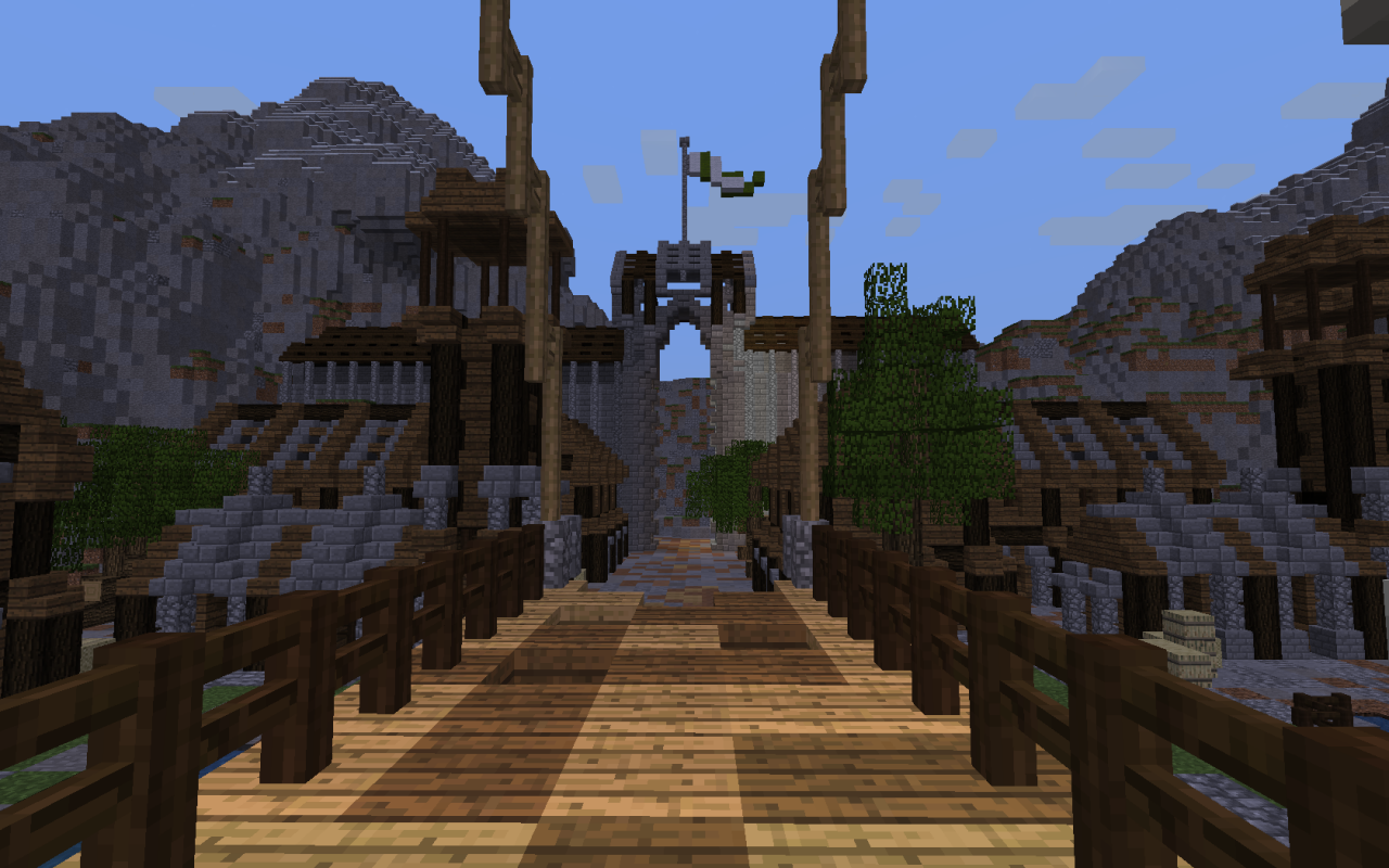 Spawn area for an upcoming server! Minecraft Map
