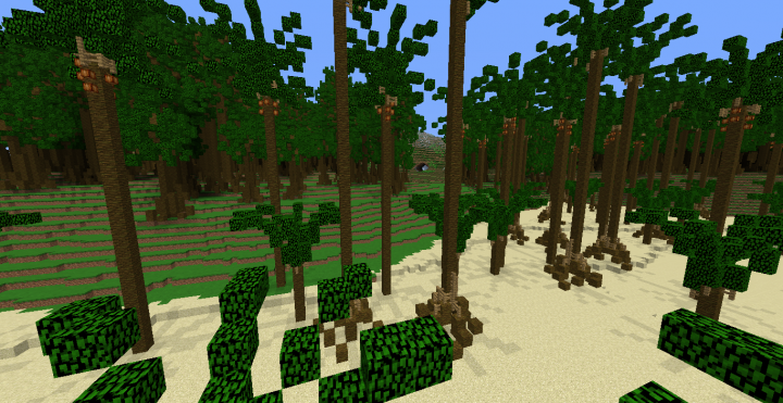 Creative Epic Tropical Island with Waterfalls, Volcanoes, and Custom ...