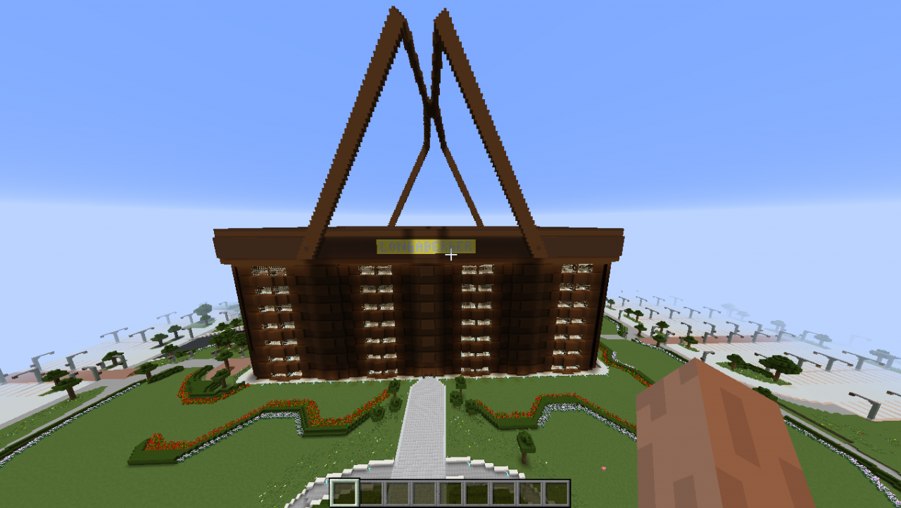 Longaberger Basket Building - Newark, OH Minecraft Map