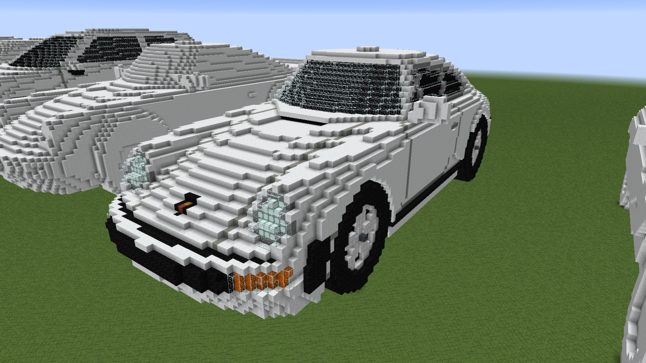 Porsche 911 2.7 Minecraft Map