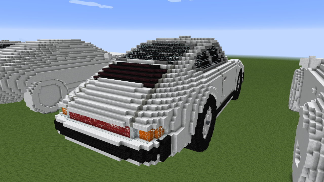 Porsche 911 2.7 Minecraft Map