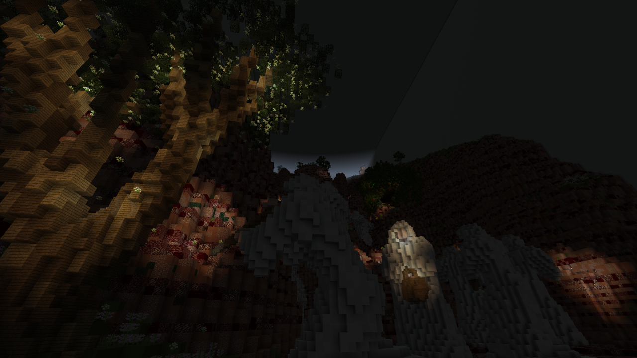 Waterfall of monks (333 subscribers yay) Minecraft Map