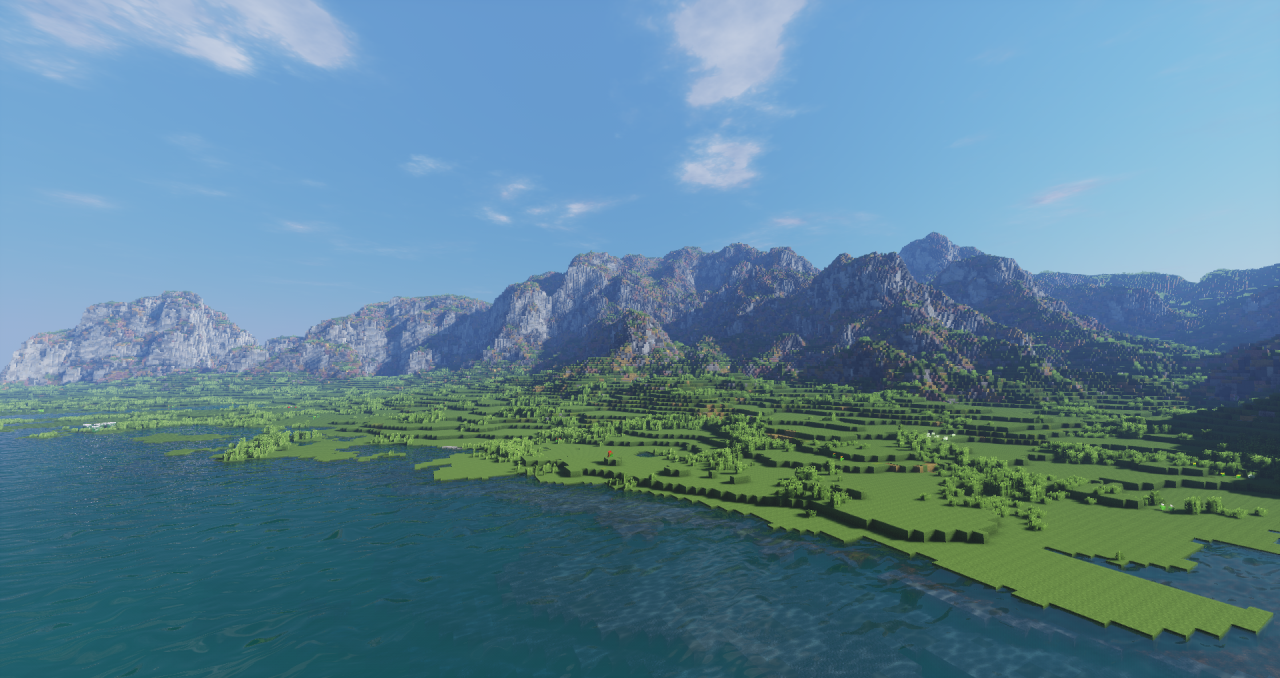 Large Island Custom Map - wip Minecraft Map