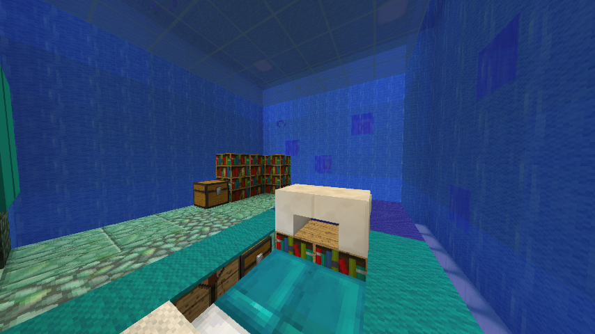 Underwater Ravine House Minecraft Map
