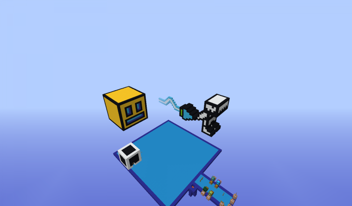 The GD Burn it map! (texture pack and map folder) Minecraft Map