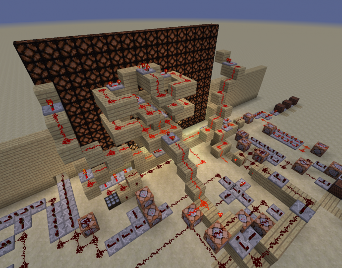 the redstone computer Minecraft Map