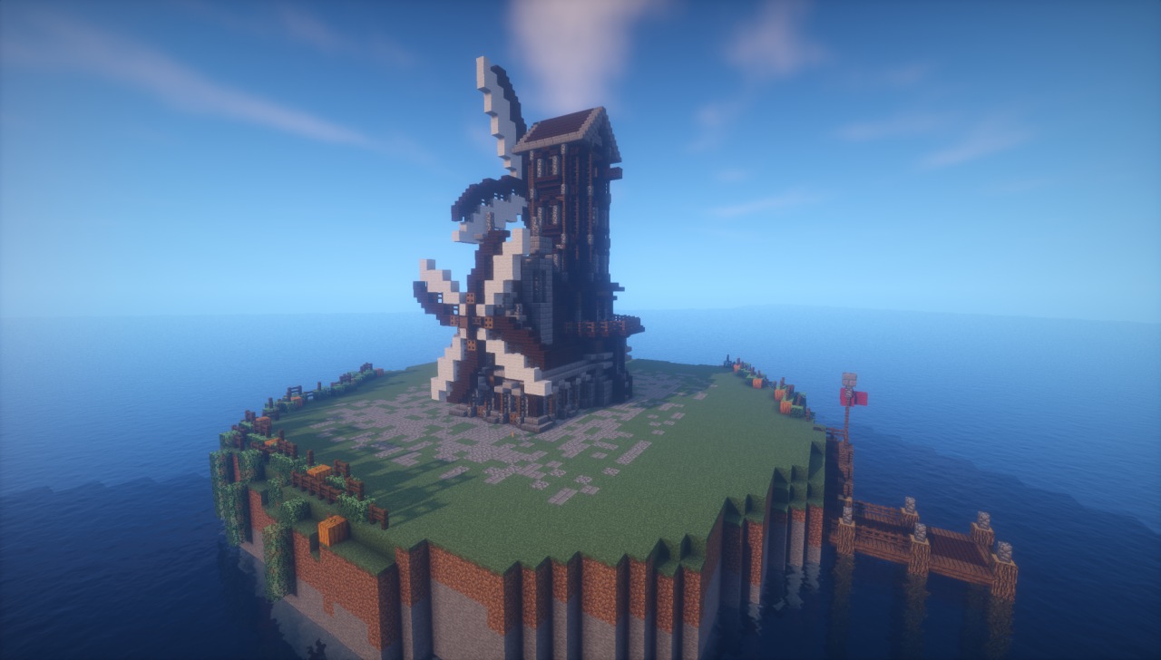 Medieval Windmill Minecraft Map