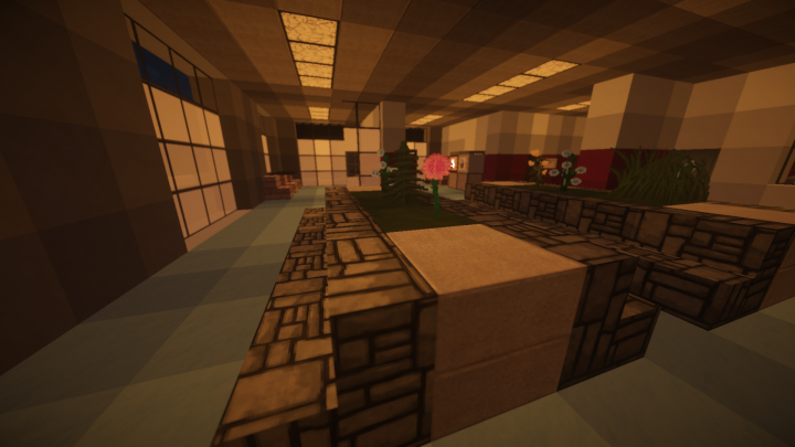 Modern German City Hospital Minecraft Map