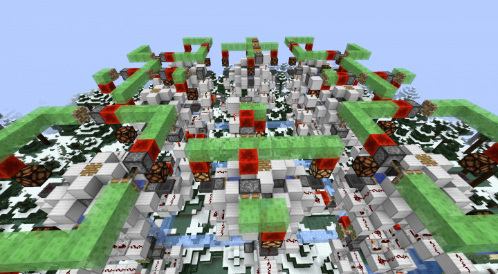 Ice Farm for 1.13 | The Ice Cube Minecraft Map