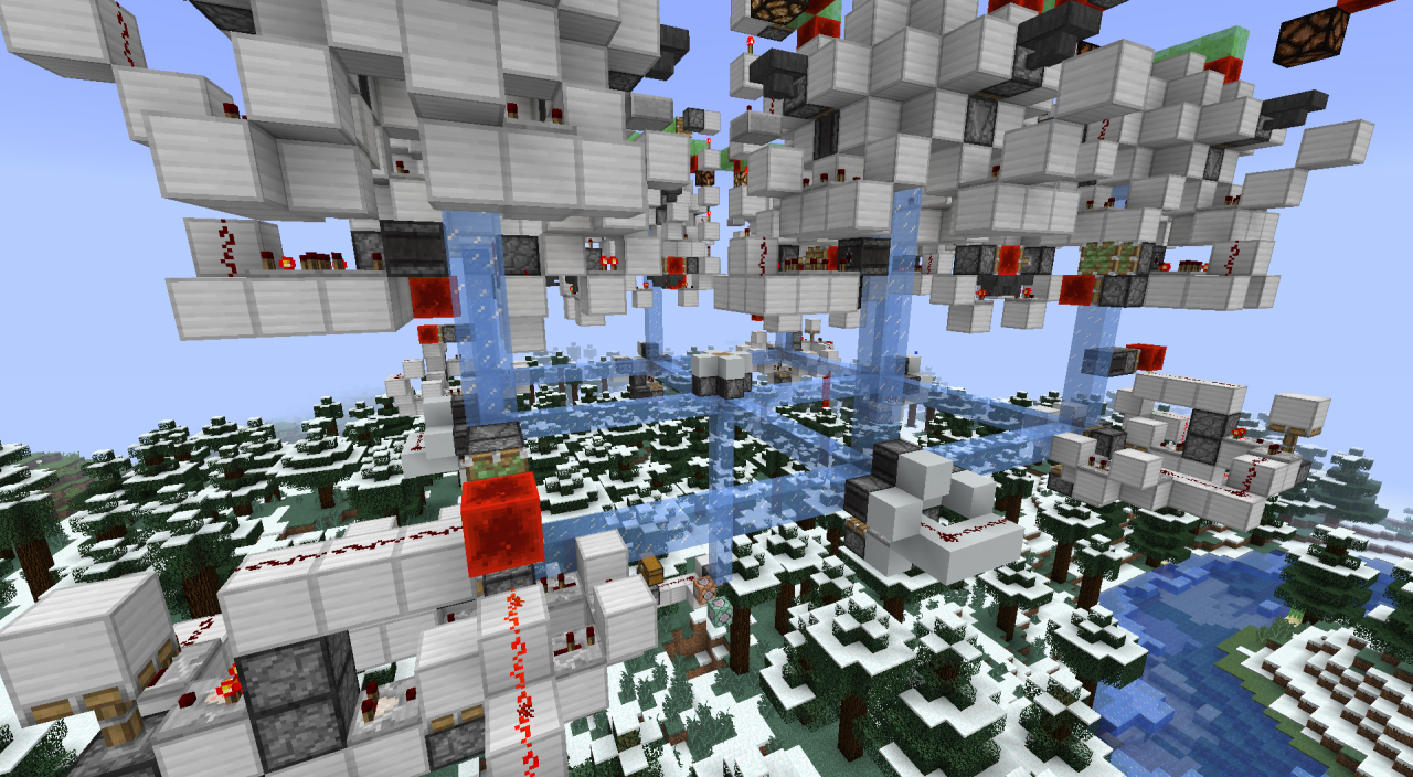 Ice Farm for 1.13 | The Ice Cube Minecraft Map