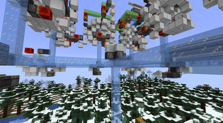 Ice Farm for 1.13 | The Ice Cube Minecraft Map