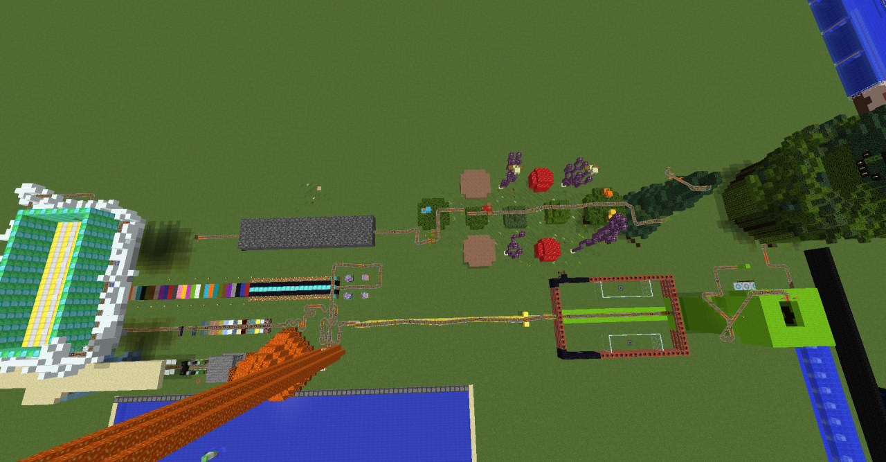 How to Roller Coaster Minecraft Map