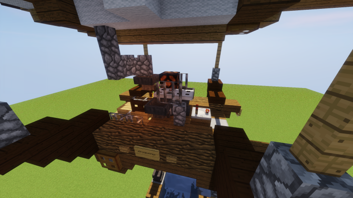 Watering Airship Minecraft Map