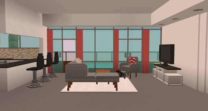 Bojack Horseman House Minecraft Map