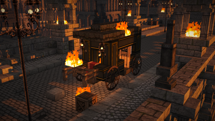 Dark fantasy Minecraft Map