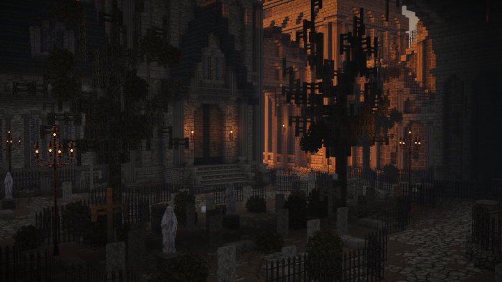Dark fantasy Minecraft Map