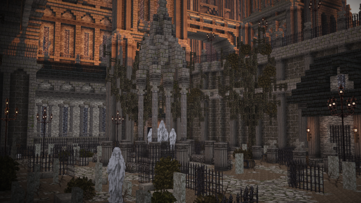 Dark fantasy Minecraft Map