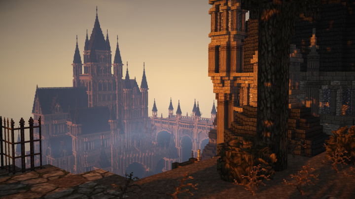 Dark fantasy Minecraft Map