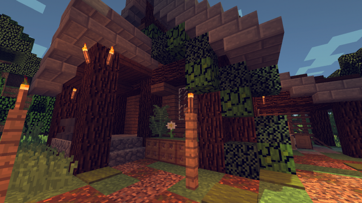 WoodCutter's Hut #6 Minecraft Map